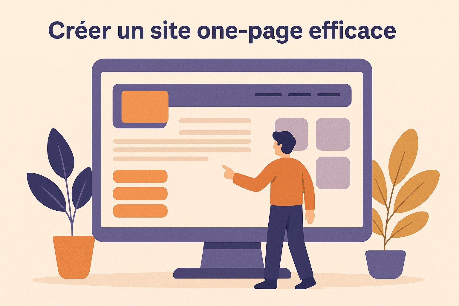 Site one page : créer une page web efficace